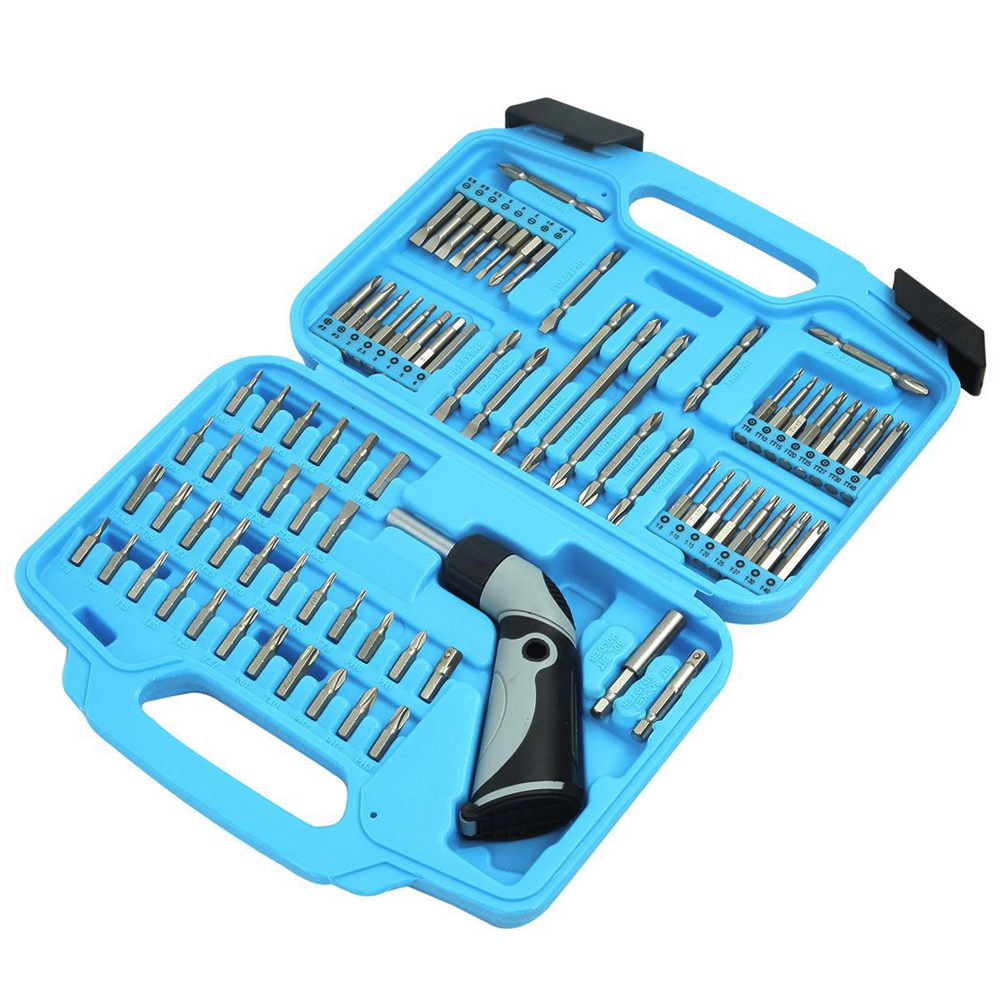 Taparia BS80 Screw Driver Bit Set (80 Pcs) - Industrialshoppy